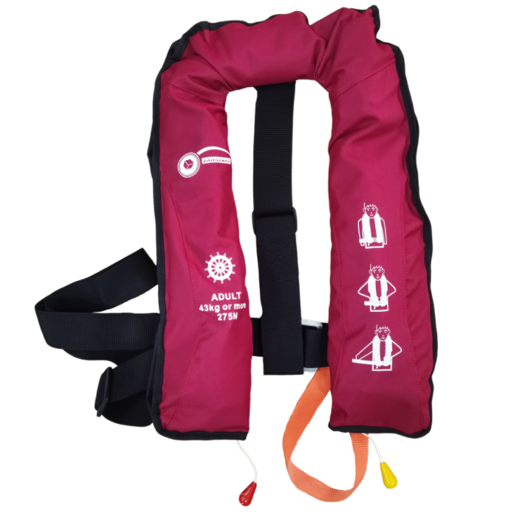 FANGZHAN SOLAS MED EC CE RS Inflatable Lifejacket 275N Life Vest Model ...