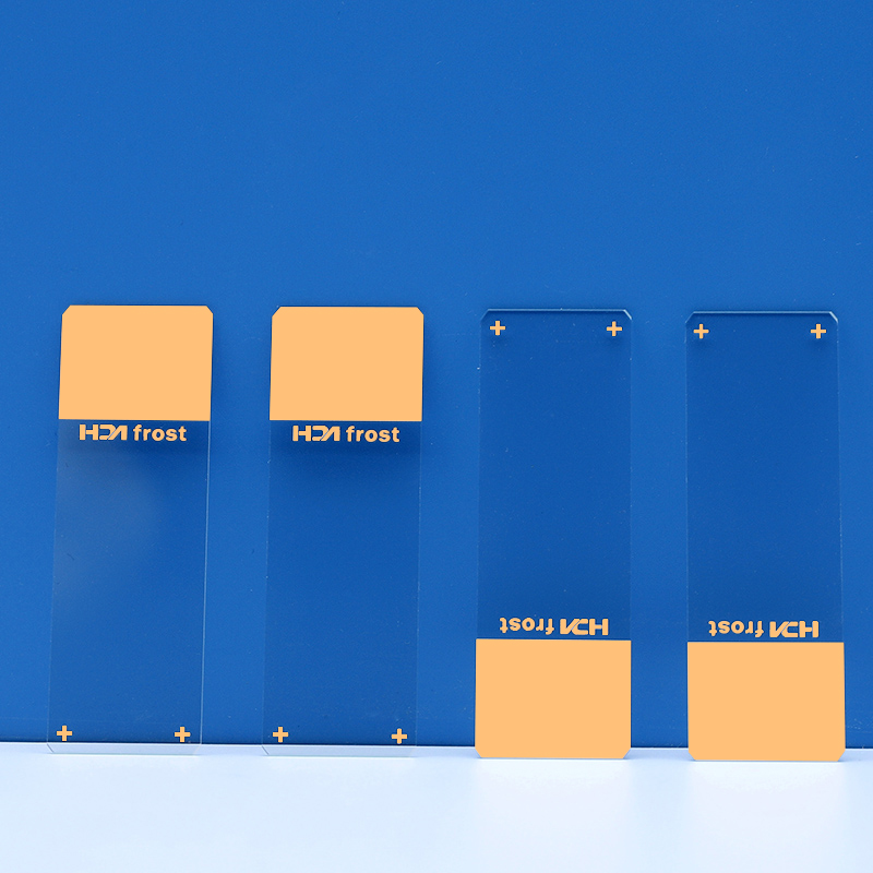 26 x 76mm Soda Lime Glass Slides with 90° or 45° Ground Edges ...