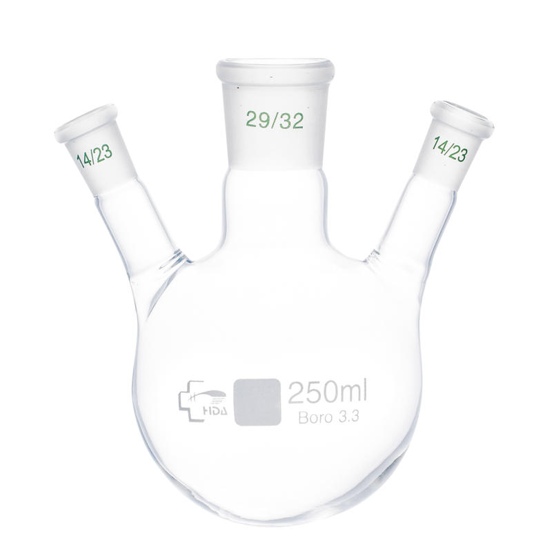 Inclined Side Neck Triple-Neck Round Bottom Boiling Flask | High ...