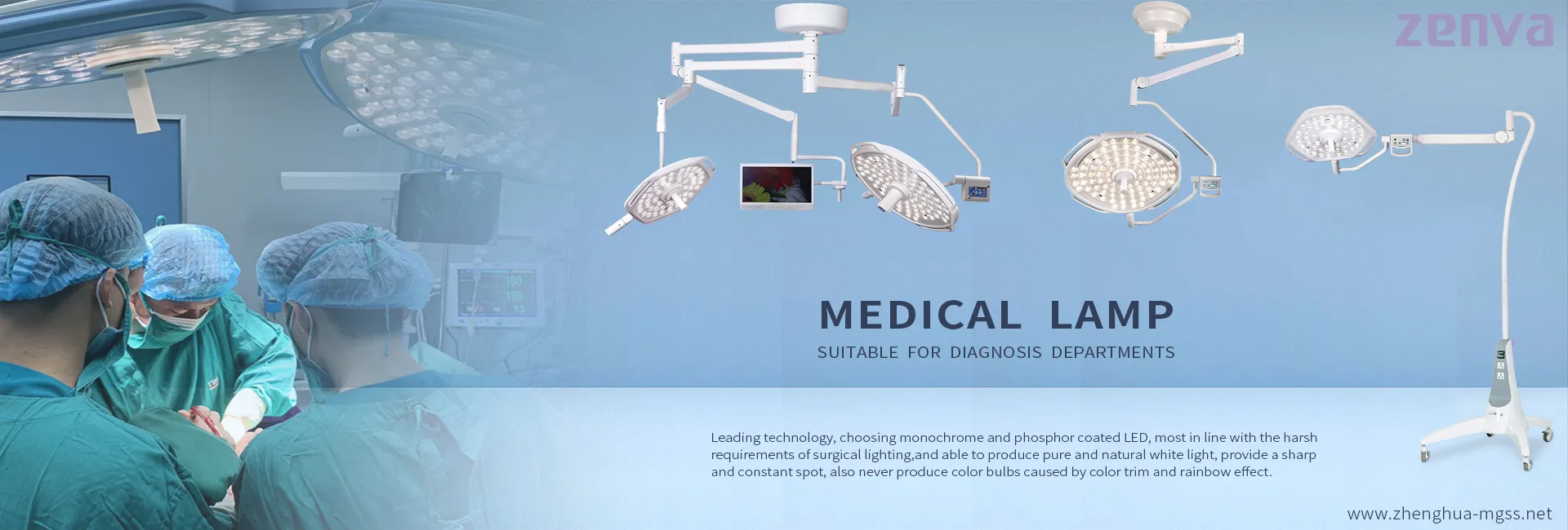 Operating Lamp,Operating Table,Medical Gas Ceiling Supply-zenva