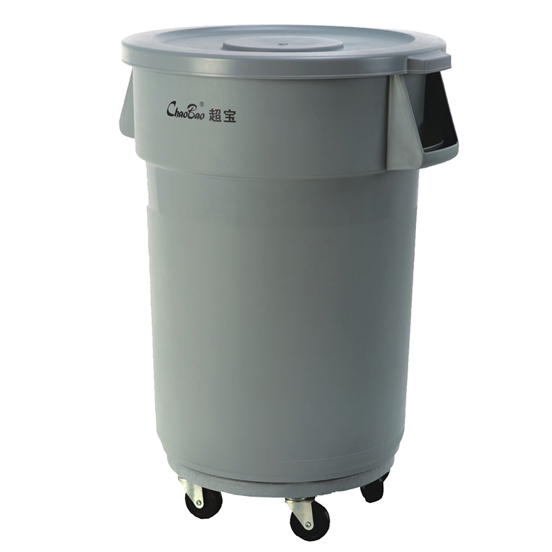 Circular Dustbin with Base B-101-Chaobao
